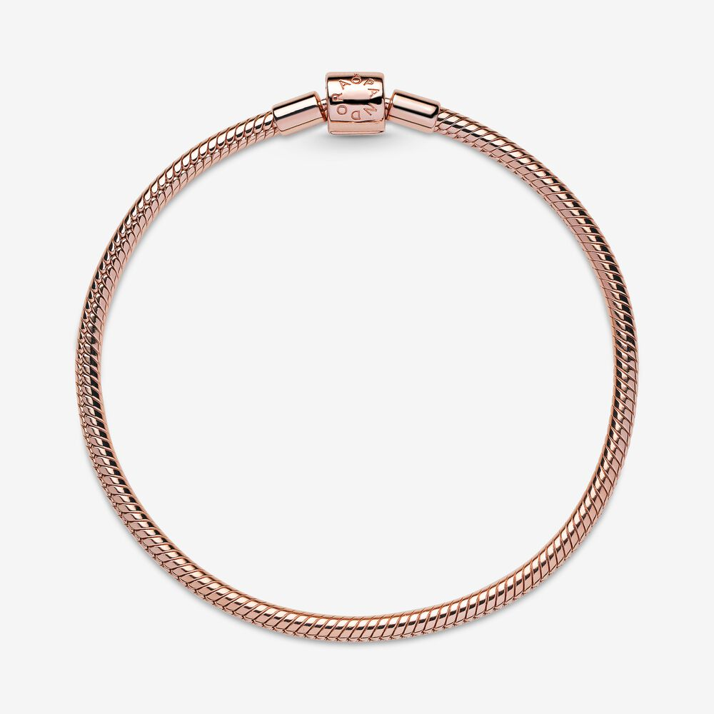 Vòng Pandora Moments Mạ Vàng 14k Khóa Trụ – Pandora Việt Nam