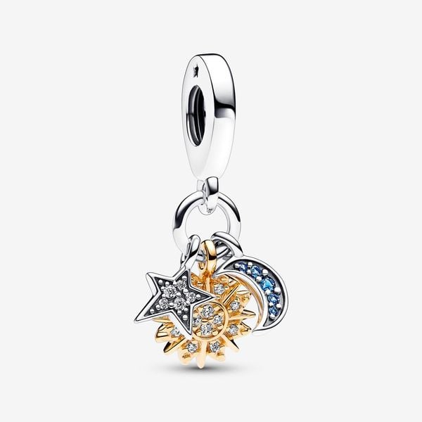 Charm Pandora Moments Biểu Tượng Mặt Trời Mặt Trăng – Pandora Việt Nam