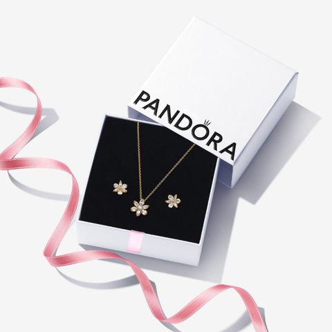 Nhẫn Bạc Pandora Moments Mạ Vàng Hồng 14K Hình Hoa Cúc – Pandora Việt Nam