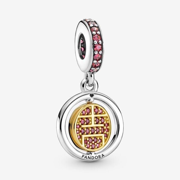 Charm Pandora Moments Mạ Vàng 14K Hình Chữ Đại – Pandora Việt Nam