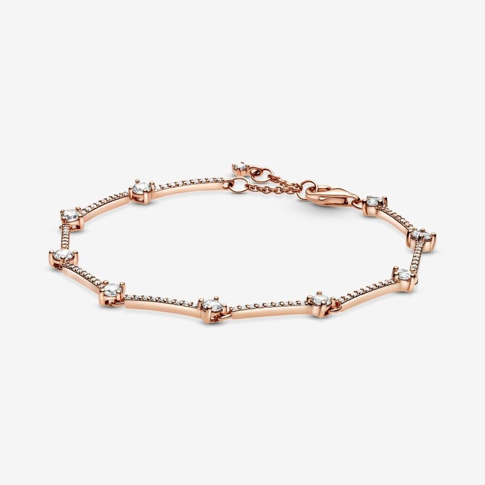 Vòng Bạc Pandora Mạ Vàng Hồng 14k Dạng Chuỗi – Pandora Việt Nam