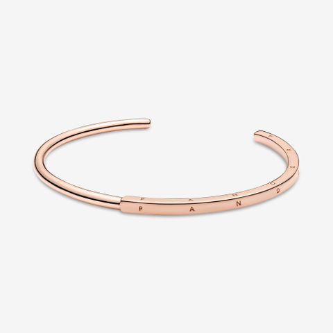Vòng Kiềng Pandora Signature Mạ Vàng Hồng 14k – Pandora Việt Nam
