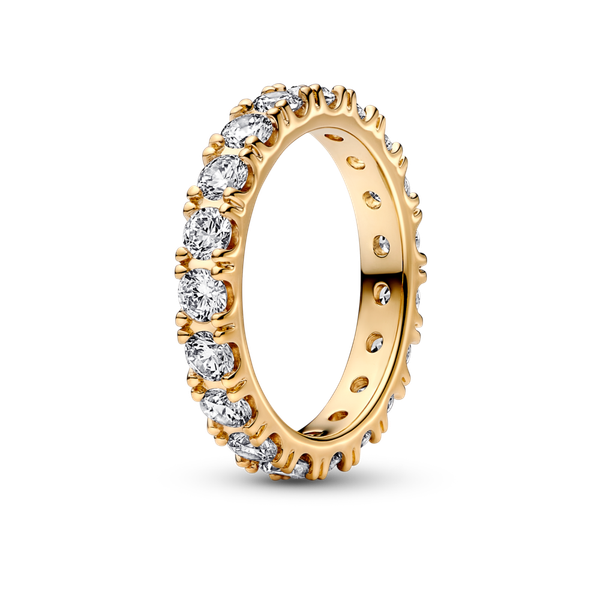 Nhẫn Pandora Timeless Mạ Vàng 14K Đính Đá – Pandora Việt Nam