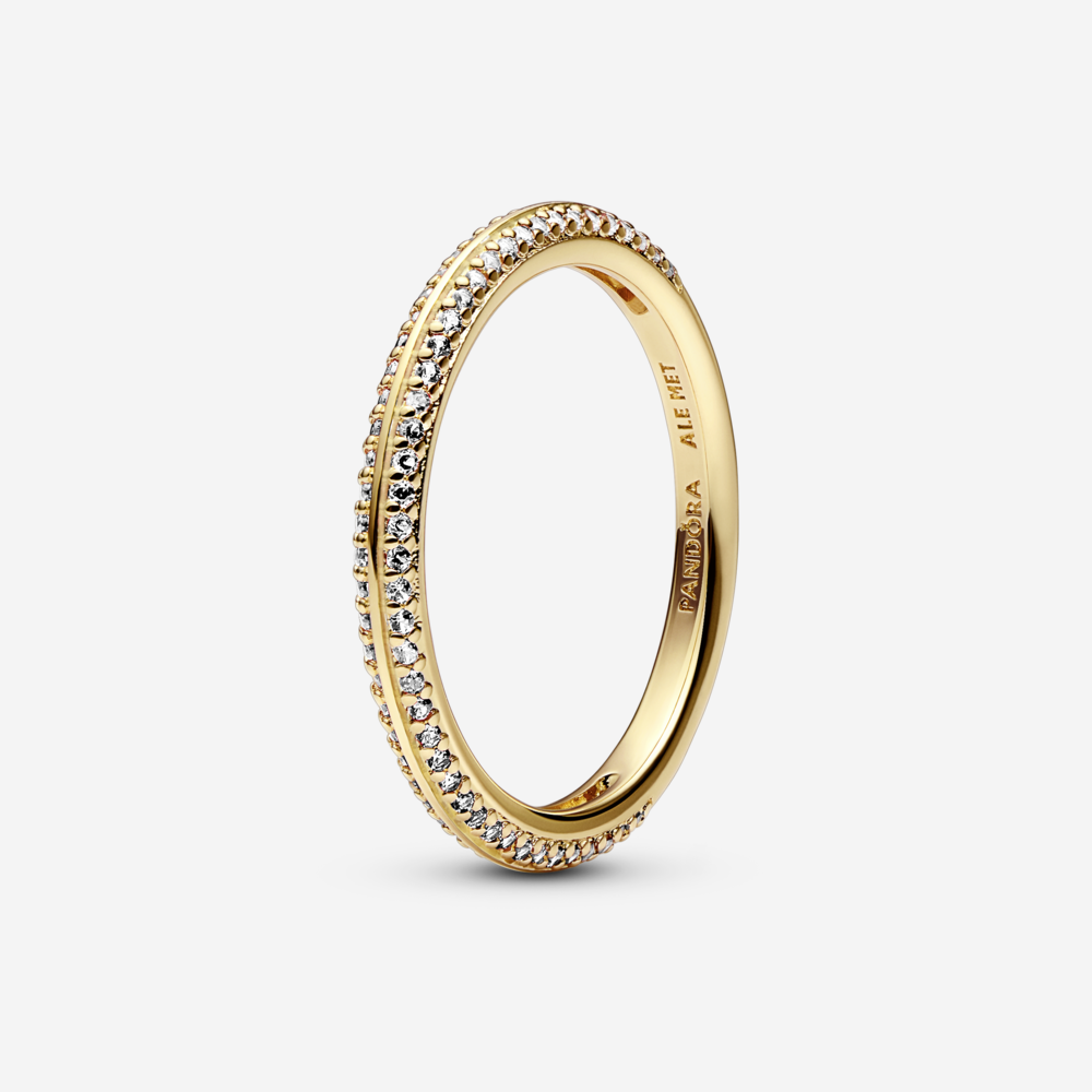 Nhẫn Pandora Me Mạ Vàng 14K Đính Đá – Pandora Việt Nam