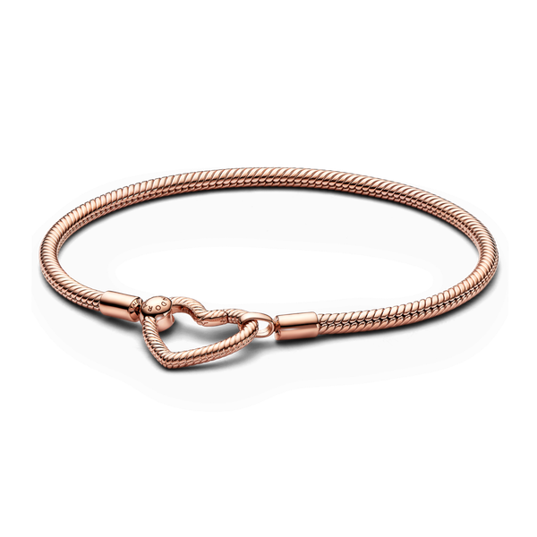 Vòng Pandora Chính Hãng Mạ Vàng Hồng 14k Khóa Mở Trái Tim – Pandora ...