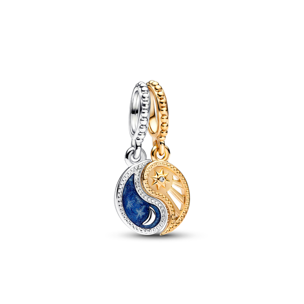 Charm Pandora Moments Mạ Vàng 14K Mặt Trời Và Mặt Trăng – Pandora Việt Nam