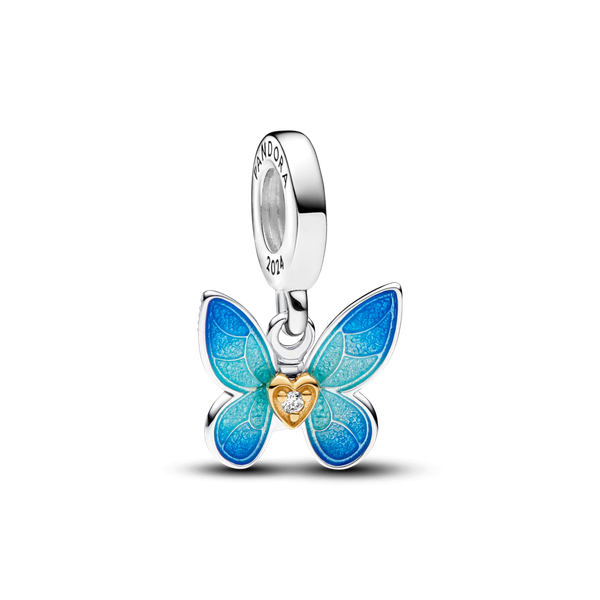 Charm Pandora Club Mạ Vàng 14K Bươm Bướm Khớp Cánh Linh Động – Pandora ...