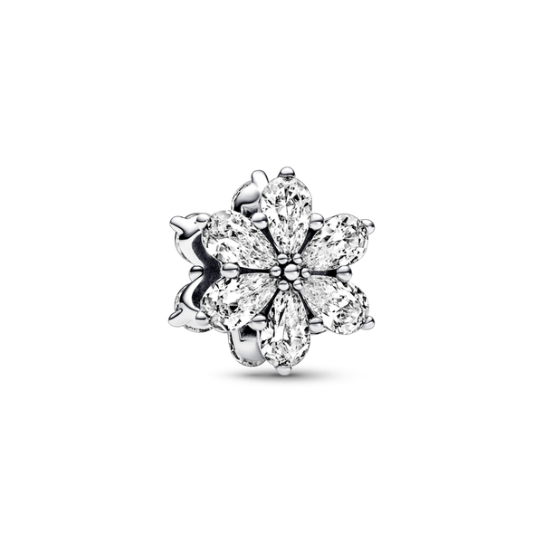 Charm Bạc Pandora Moments Hoa Tuyết Đính Đá – Pandora Việt Nam