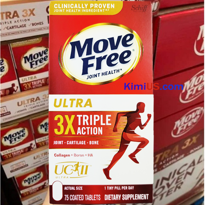 Viên uống bổ xương khớp Schiff Move Free Ultra Triple Action 75 viên c – KimiUSA