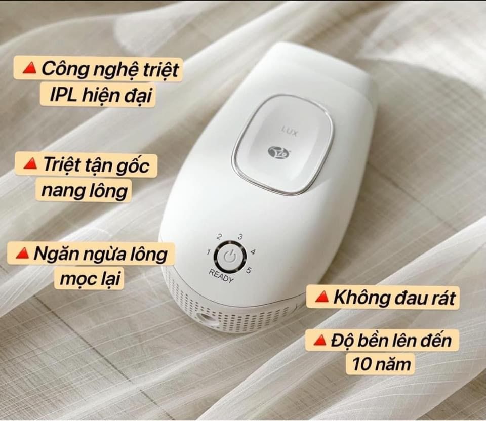 Máy triệt lông cá nhân LUX IPHH – Gia dụng Hiho - Đồ gia dụng nhập khẩu cao cấp