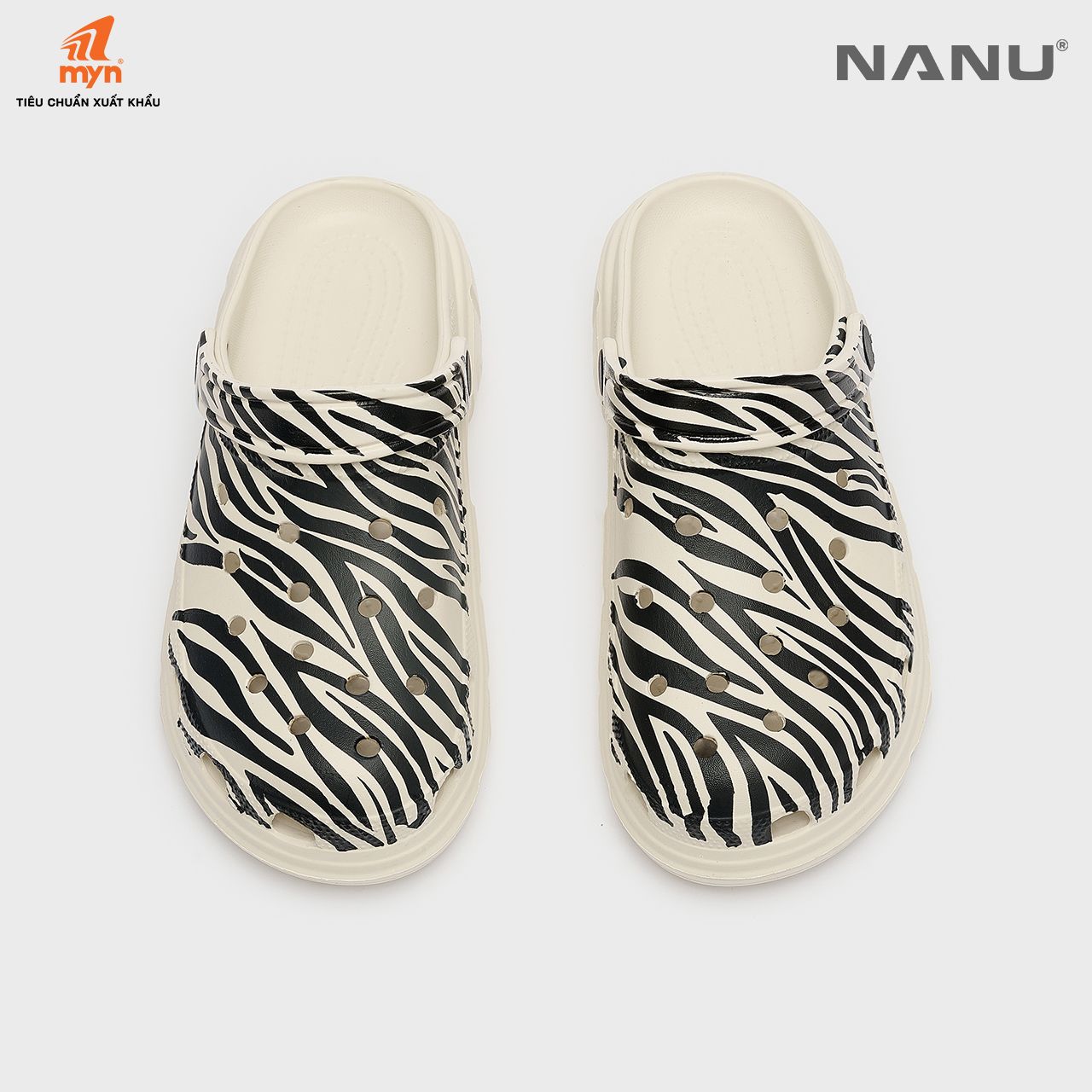 Dép sục Nữ Nanu Aqua W02 Zebra version – Giày Myn