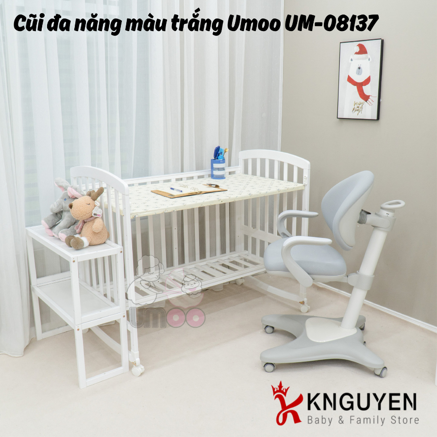 Cũi gỗ đa năng Umoo – knguyenstore