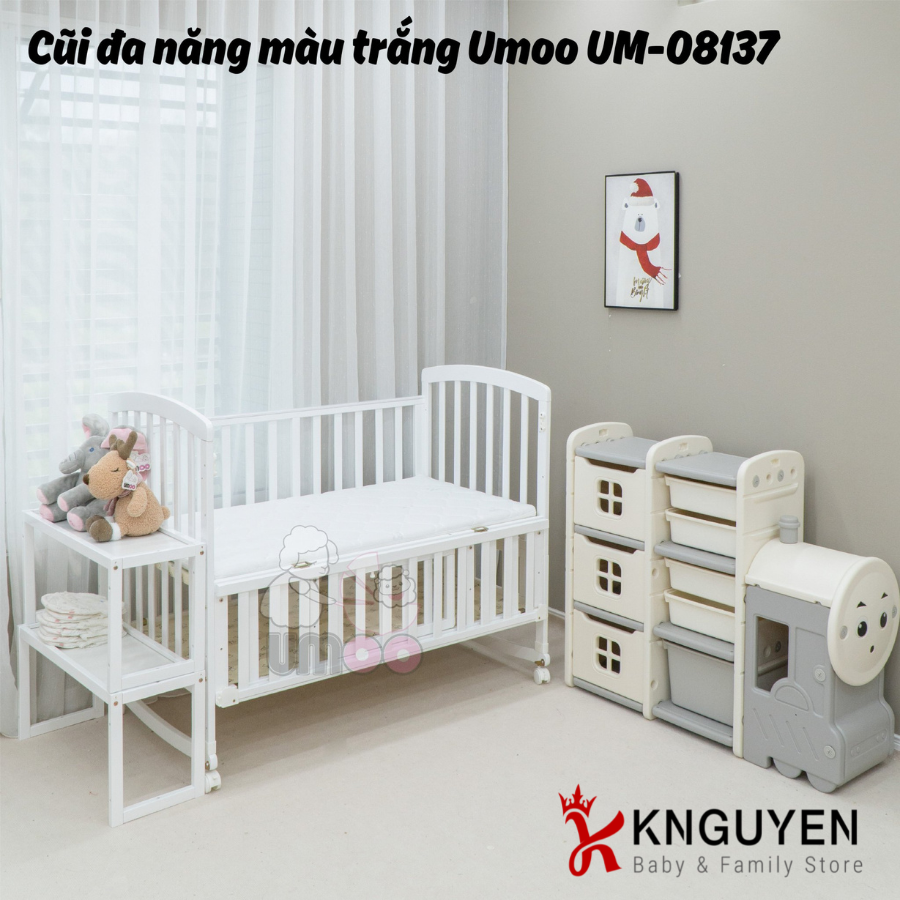 Cũi gỗ đa năng Umoo – knguyenstore