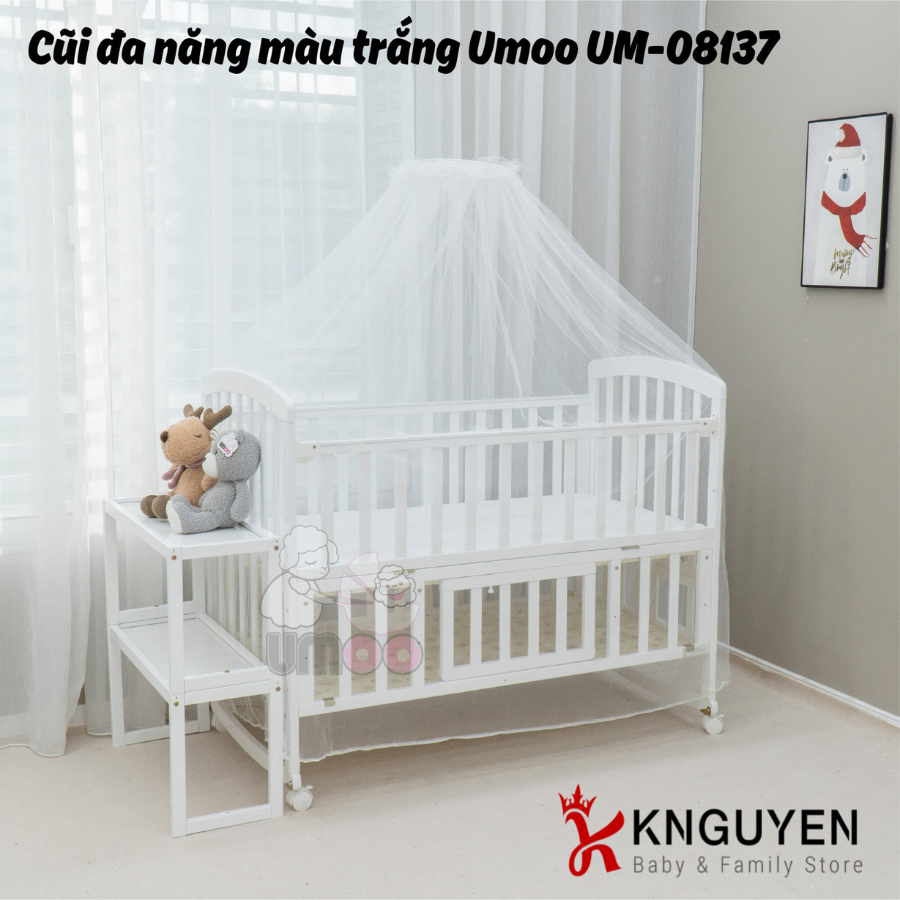 Cũi gỗ đa năng Umoo – knguyenstore
