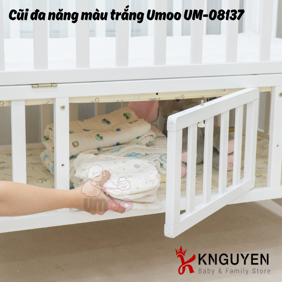 Cũi gỗ đa năng Umoo – knguyenstore