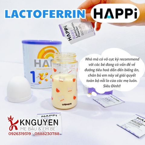 Bột dinh dưỡng Happi Baby Lactoferrin Powder cho bé – knguyenstore