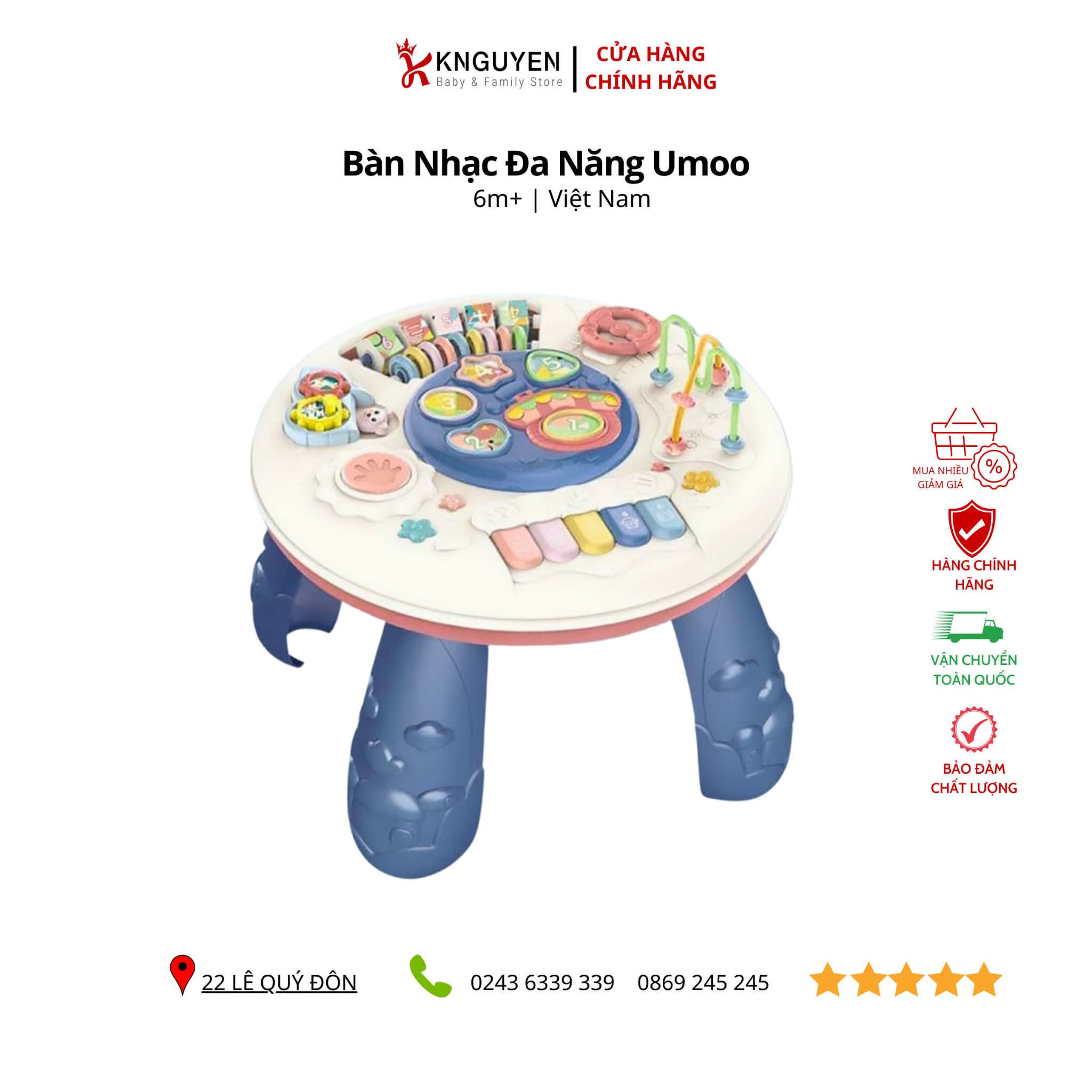 Bàn Nhạc Đa Năng Umoo – knguyenstore