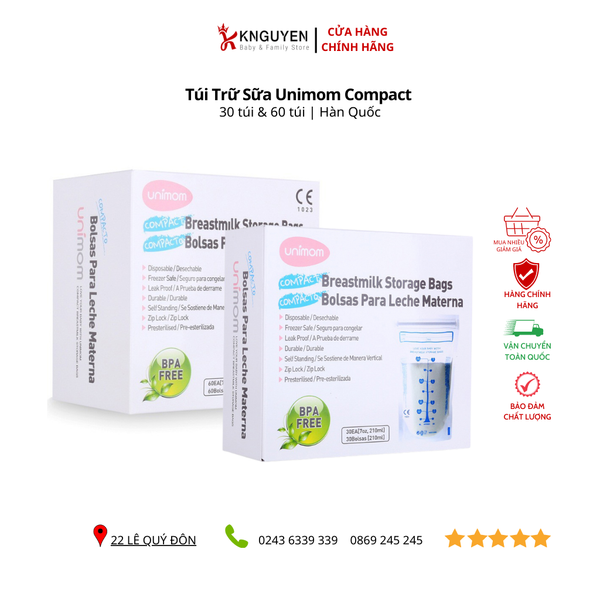 Túi trữ sữa Unimom Compact – knguyenstore