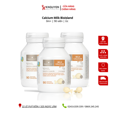 Calcium Milk - Canxi Sữa Bioisland – knguyenstore