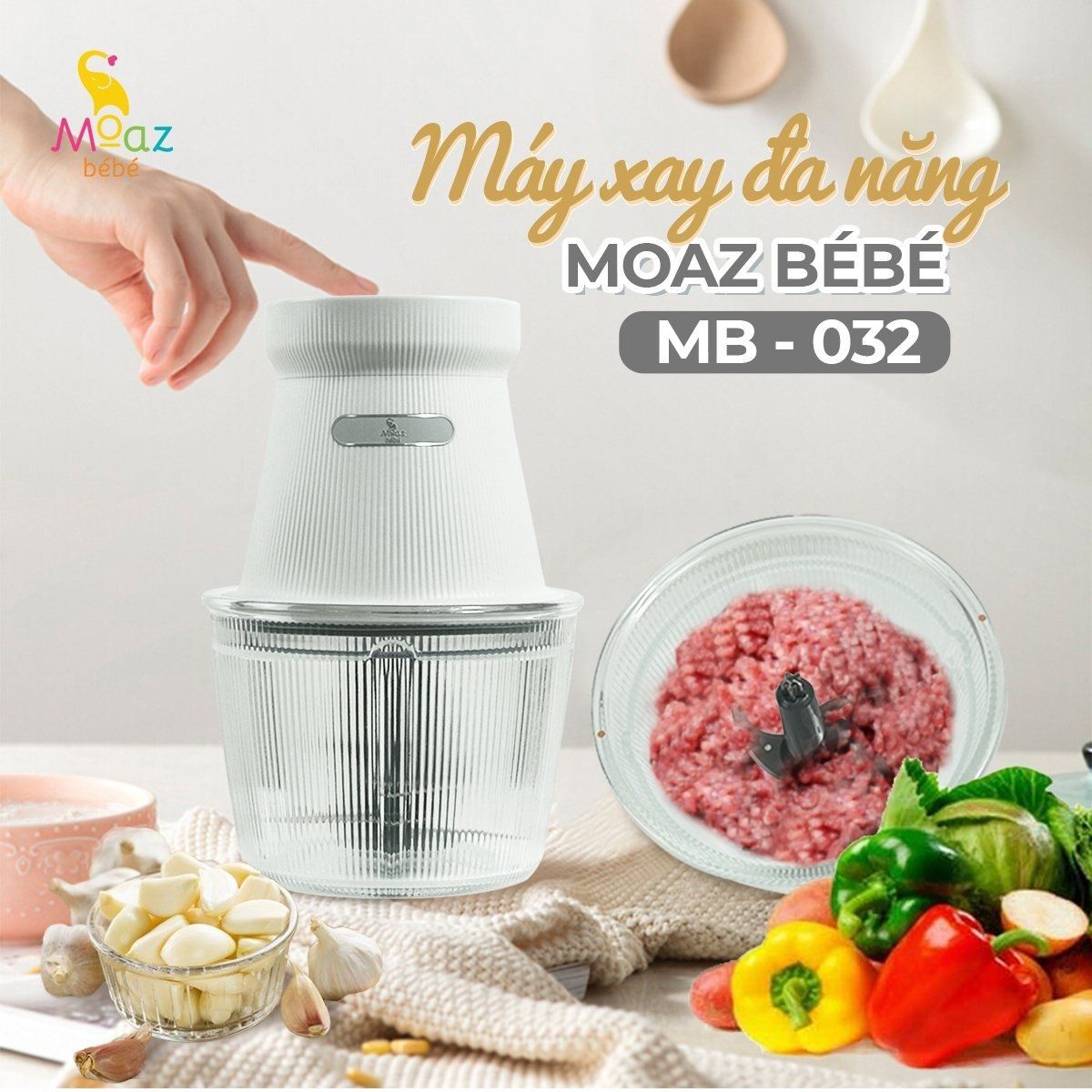 Máy Xay Đa Năng Moaz BéBé MB – 032 – knguyenstore