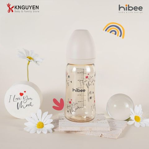 Bình Sữa Hibee họa tiết I Love You Mom – knguyenstore