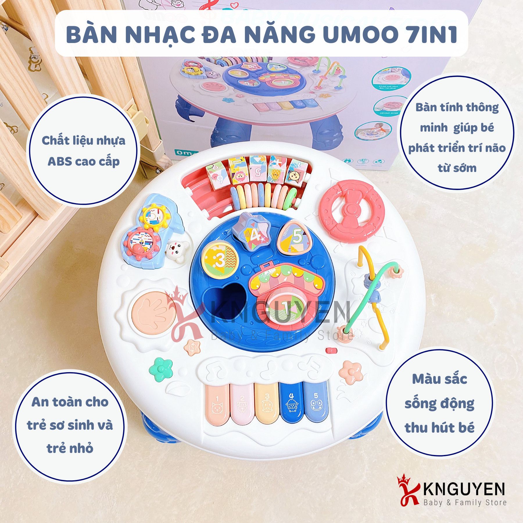 Bàn Nhạc Đa Năng Umoo – knguyenstore