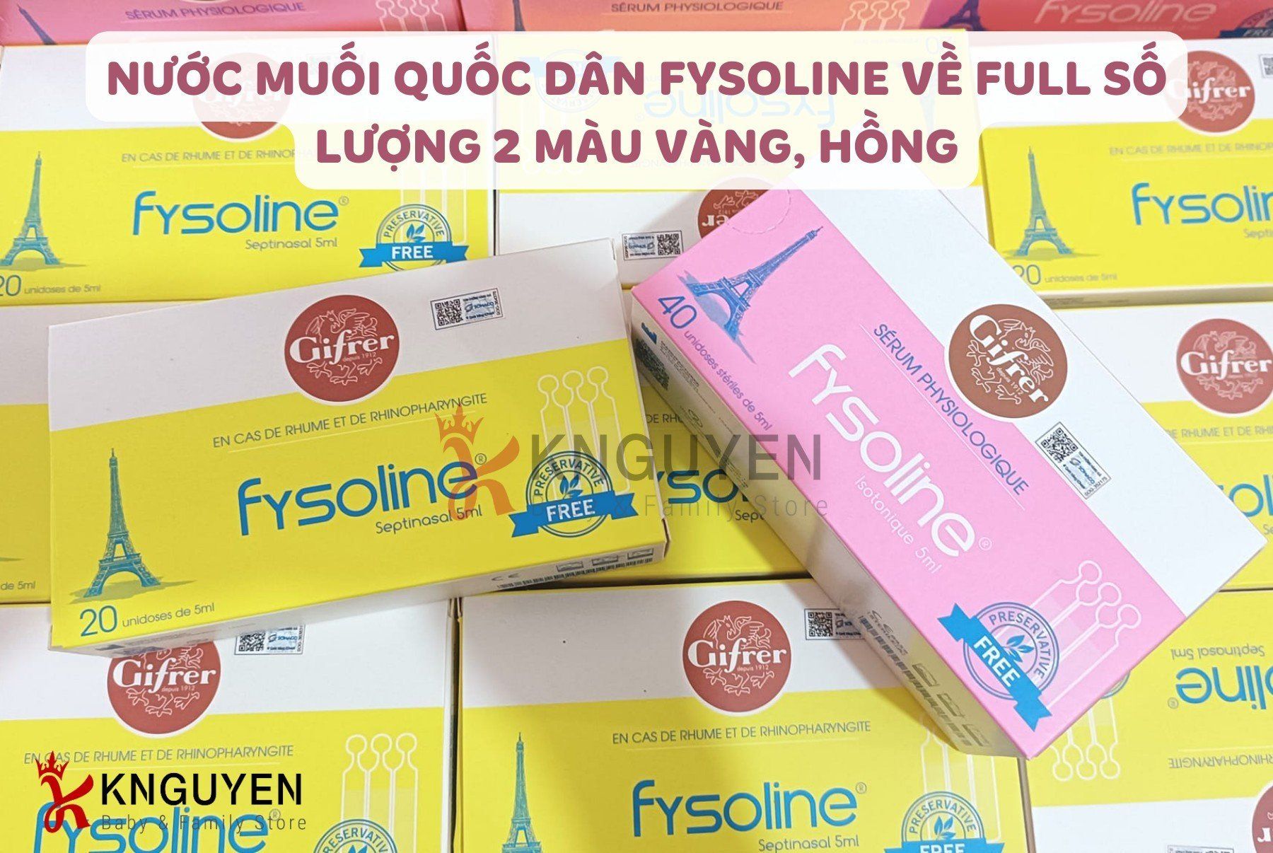 Nước muối sinh lý Pháp Fysoline Màu Hồng – knguyenstore