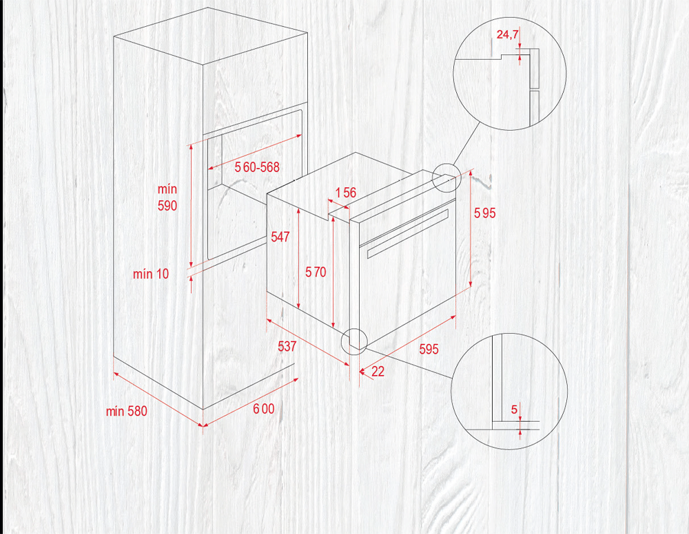 Lò nướng Teka Air fry HLB 8416 BK – THẾ GIỚI BẾP NHẬP KHẨU