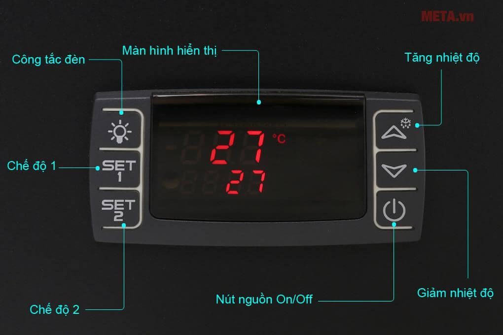 Tủ rượu Electrolux Vintec V190SG2EBK – THẾ GIỚI BẾP NHẬP KHẨU