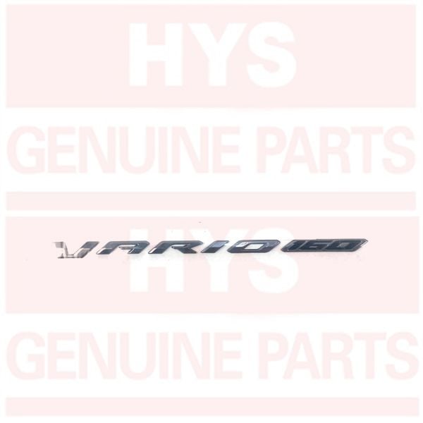 TEM CHỮ NỔI VARIO 160 CLICK 160 K2S CROME ABS (XE ĐEN ĐỒNG , ĐEN NHÁM ...