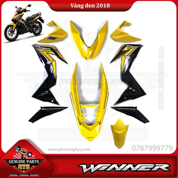 DÀN ÁO WINNER V1 CHÍNH HÃNG - HYS - PHỤ TÙNG CHÍNH HÃNG