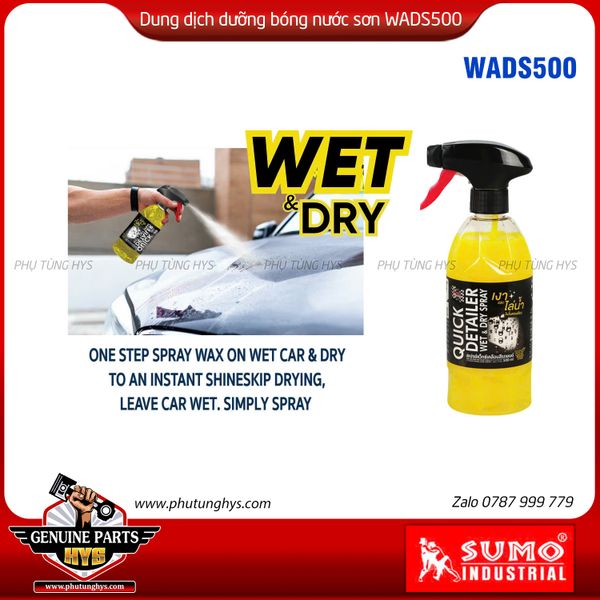 DUNG DỊCH DƯỠNG BÓNG SƠN XE SUMO WSD500 - HYS - PHỤ TÙNG CHÍNH HÃNG