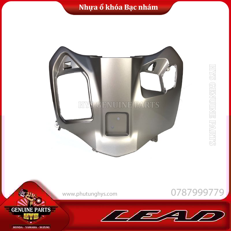 NHỰA Ổ KHÓA LEAD 125 BẠC NHÁM - HYS - PHỤ TÙNG CHÍNH HÃNG