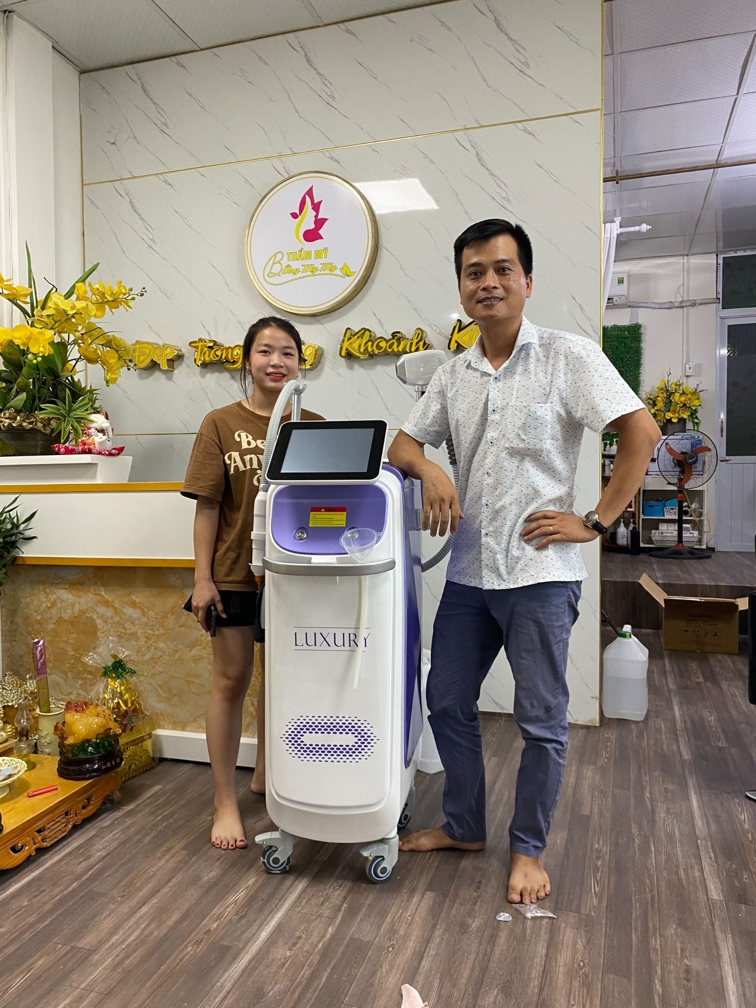 MÁY TRIỆT LÔNG 2IN1 DIODE LASER LUXURY CHÍNH HÃNG – ORUS.VN