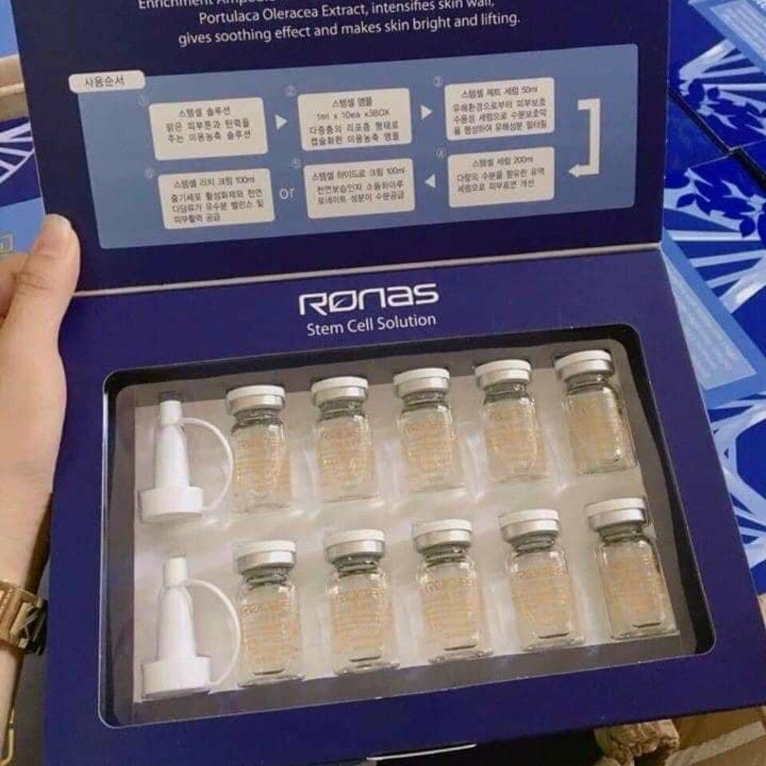 TÊ BÀO GỐC RONAS HỘP 10 LỌ – ORUS.VN