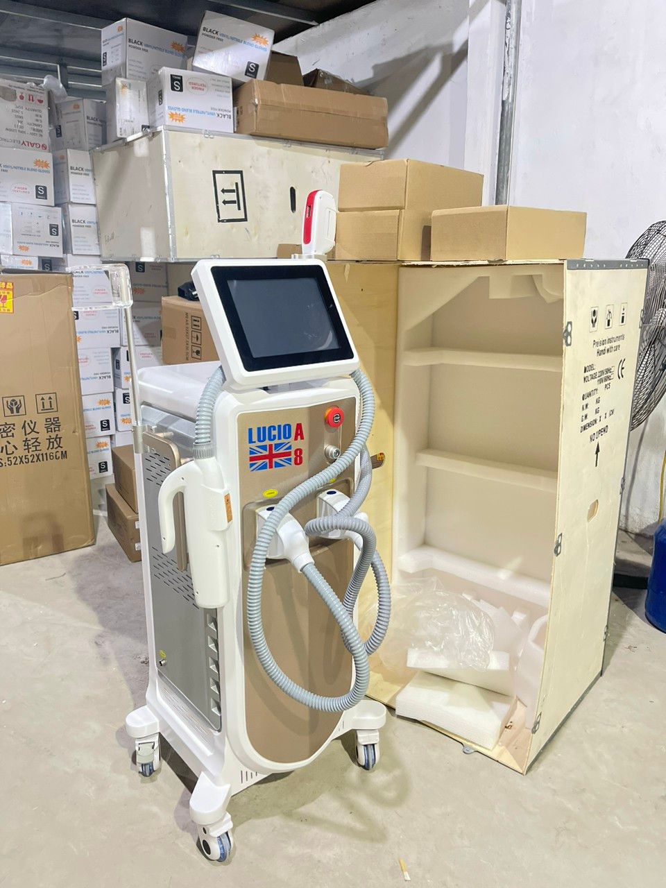 MÁY TRIỆT LÔNG 2 IN 1 LUCIO A8 – ORUS.VN