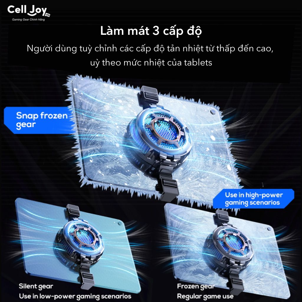 Quạt tản nhiệt sò lạnh cho máy tính bảng MEMO CX05 chính hãng – Celljoy