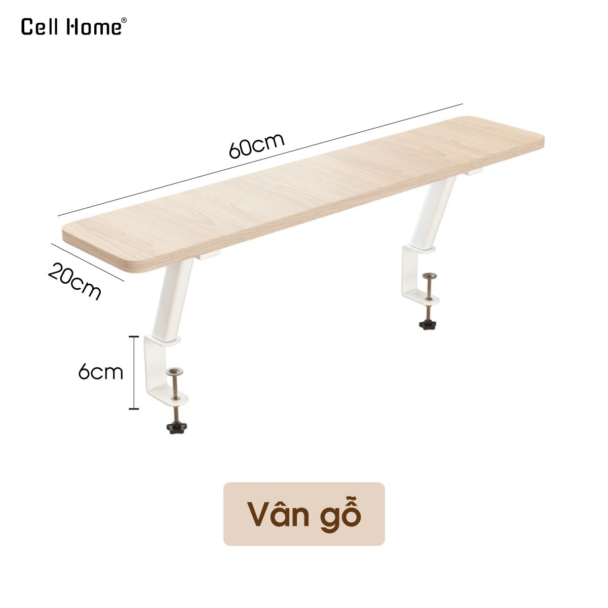 Kệ để đồ gắn bàn tiện lợi đa năng mở rộng không gian bàn làm việc – Celljoy