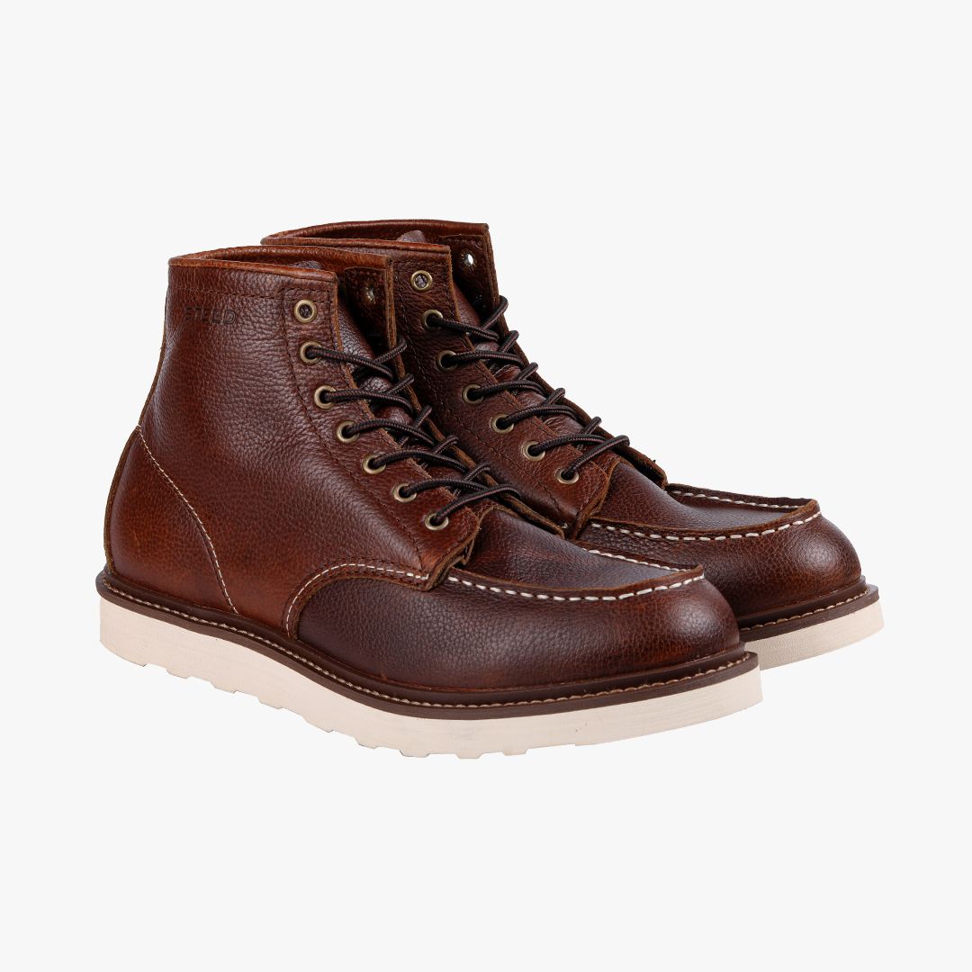 Moctoe Nâu Đỏ - Steeler Shoes