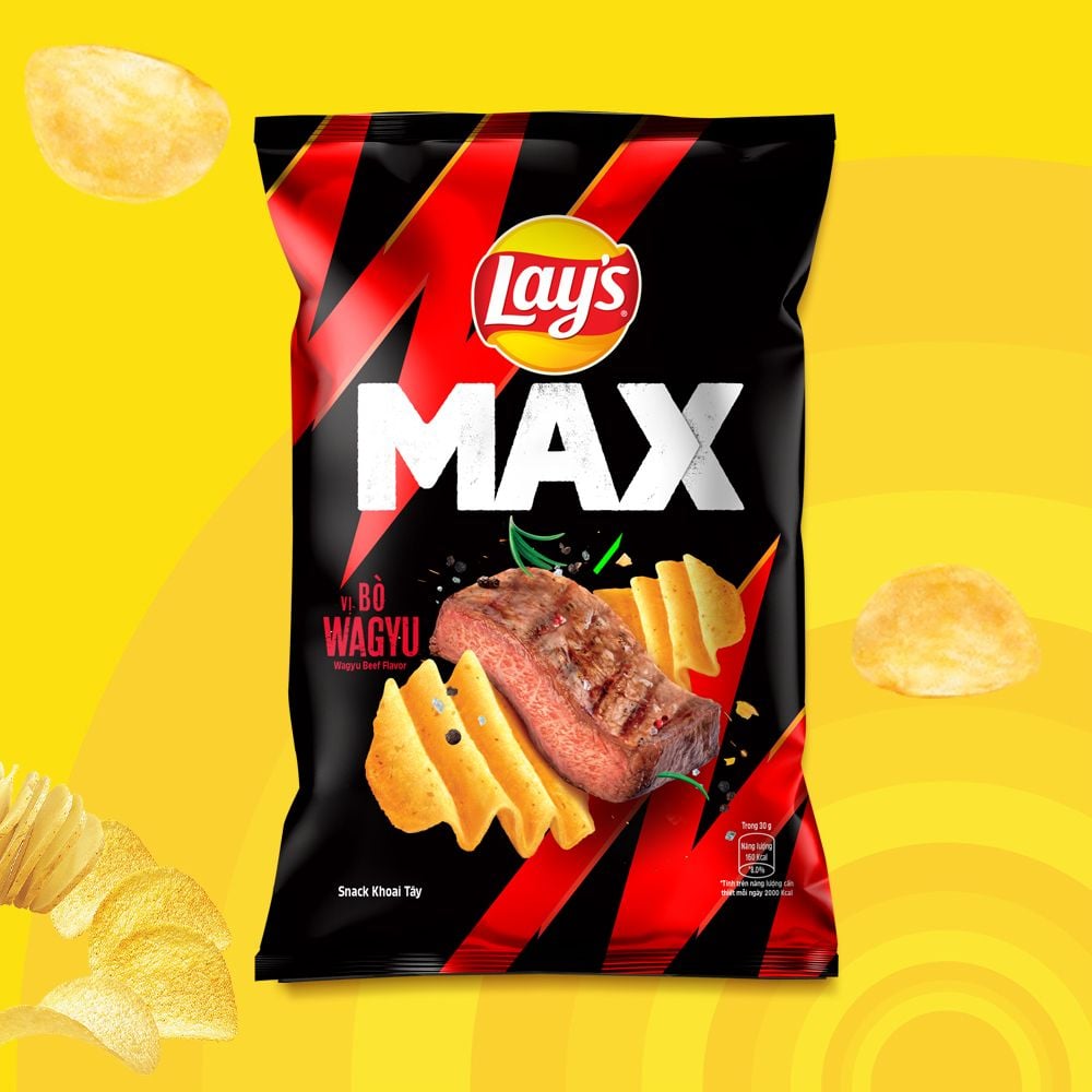 Lay's MAX vị Bò Wagyu 42G 10x10 – Siêu Thị Sách & Tiện Ích Nhân Văn