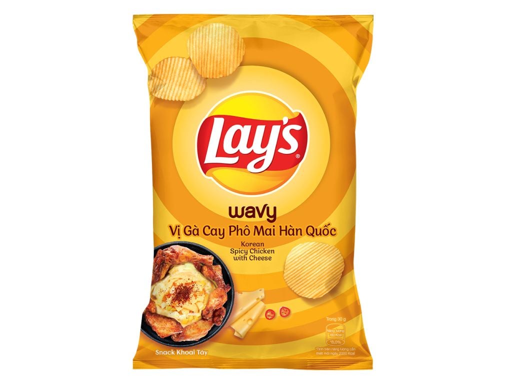 Lay's Wavy Vị Gà Cay Phô Mai Hàn Quốc – Siêu Thị Sách & Tiện Ích Nhân Văn