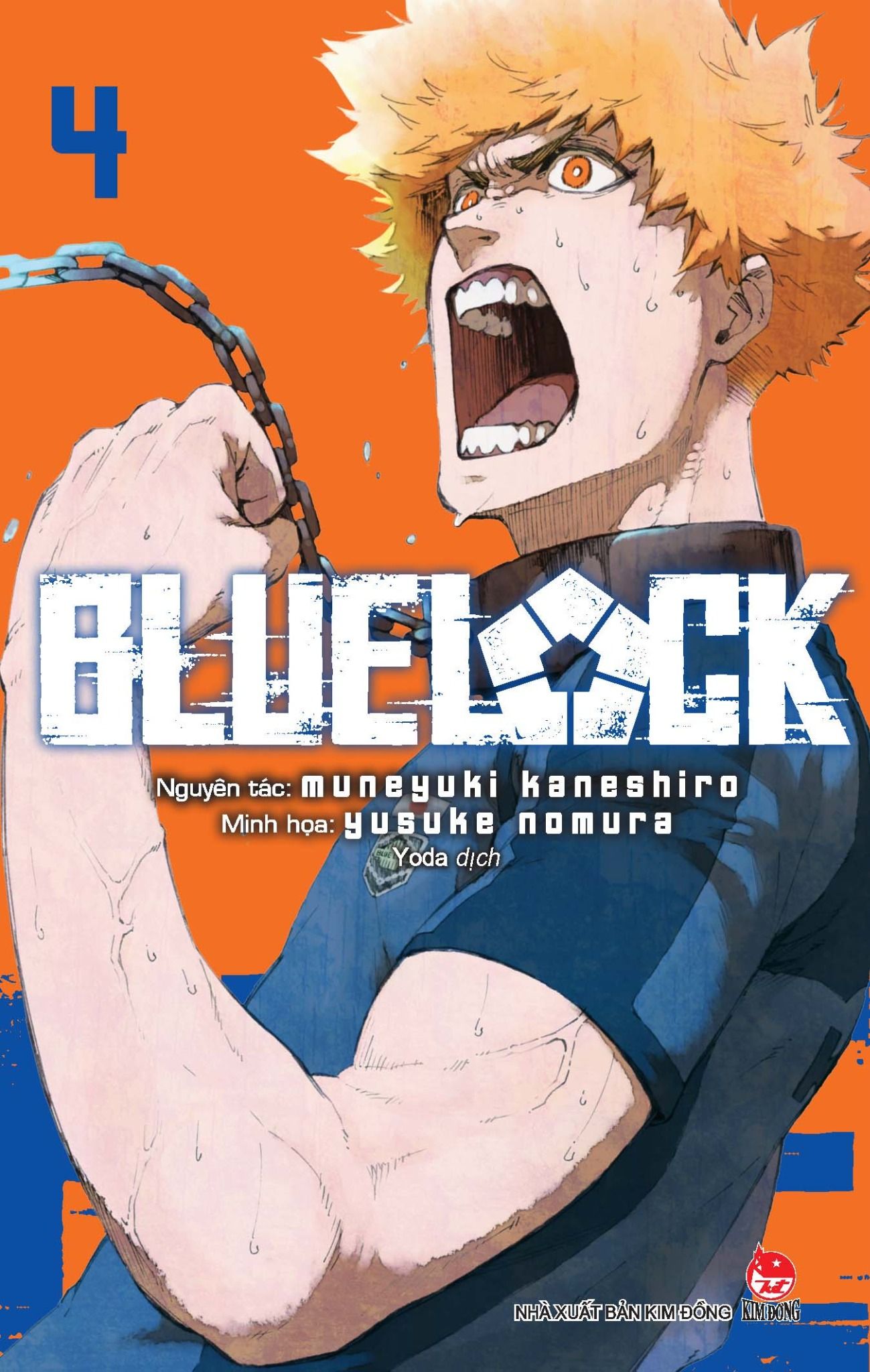 BlueLock - Tập 4 – Siêu Thị Sách & Tiện Ích Nhân Văn
