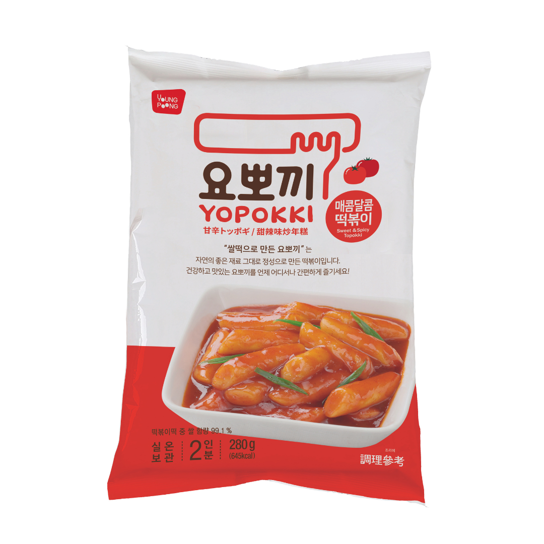 Bánh Gạo Topokki Vị Cay Ngọt 280g*24 – Siêu Thị Sách & Tiện Ích Nhân Văn