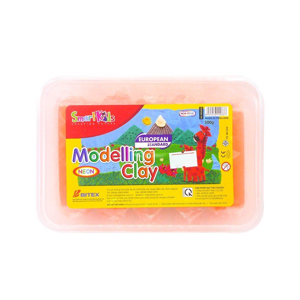 Sáp Nặn Thủ Công Neon Smart Kids SK-PB500N - 500g – Siêu Thị Sách ...