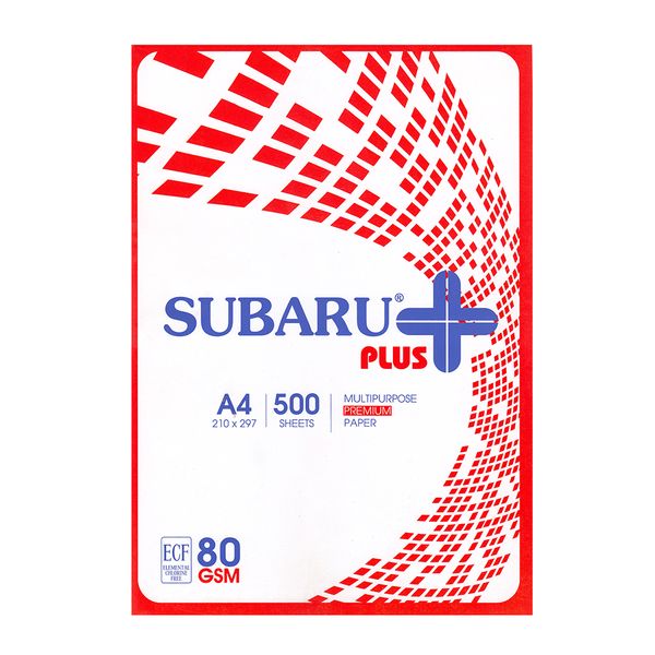 Giấy Photocopy Subaru Plus A4 80 GSM | nhanvan.vn – Siêu Thị Sách ...