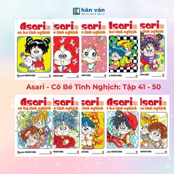 Combo Manga - Asari - Cô Bé Tinh Nghịch: Tập 41 - 50 – Siêu Thị Sách ...