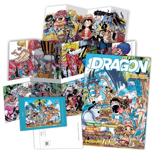 One Piece Color Walk DRAGON - Tuyển tập tranh Eiichiro Oda Tập 10 ...