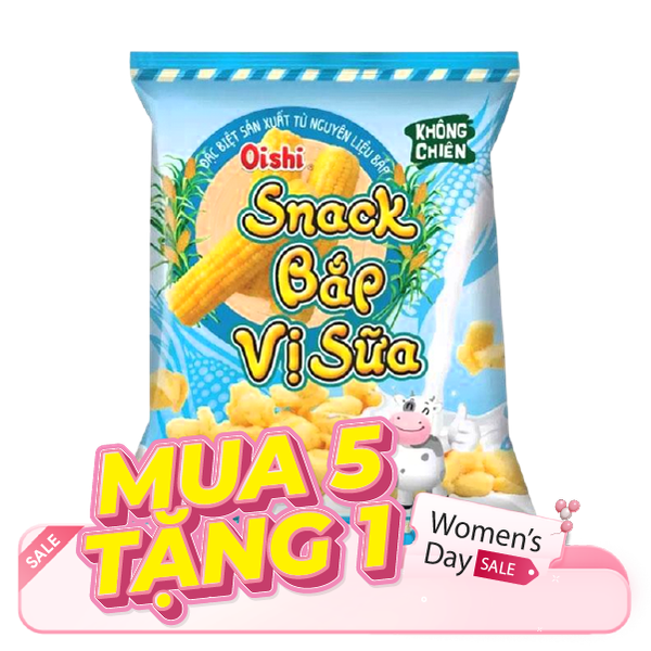 Snack bắp vị sữa 32g – Siêu Thị Sách & Tiện Ích Nhân Văn