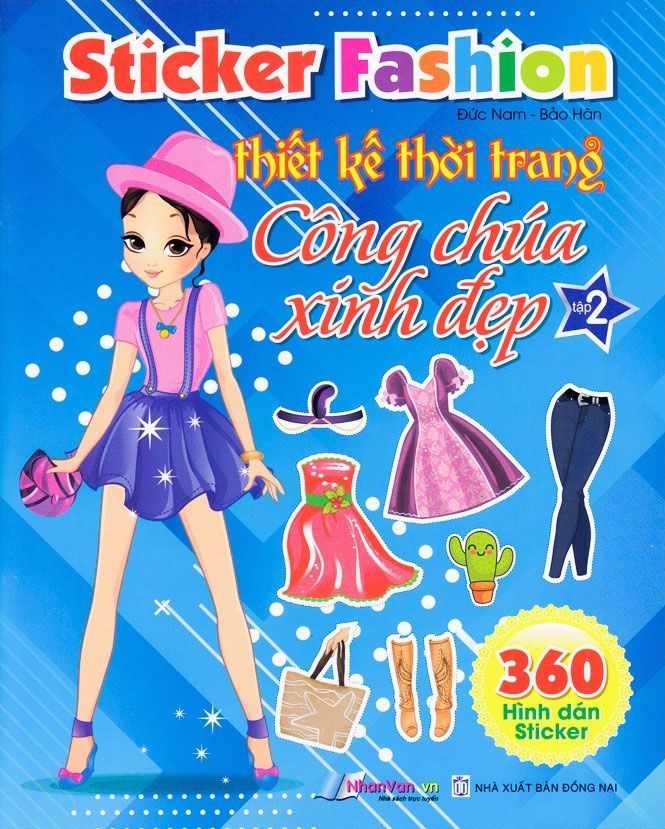 Sticker Fashion - Thiết Kế Thời Trang Công Chúa Xinh Đẹp - Tập 2 – Siêu ...