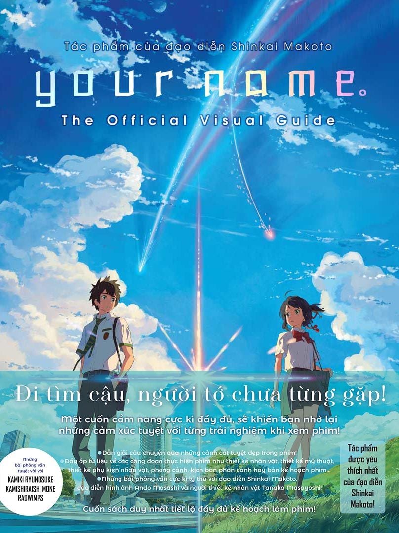 Your Name. - The Official Visual Guide – Siêu Thị Sách & Tiện Ích Nhân Văn